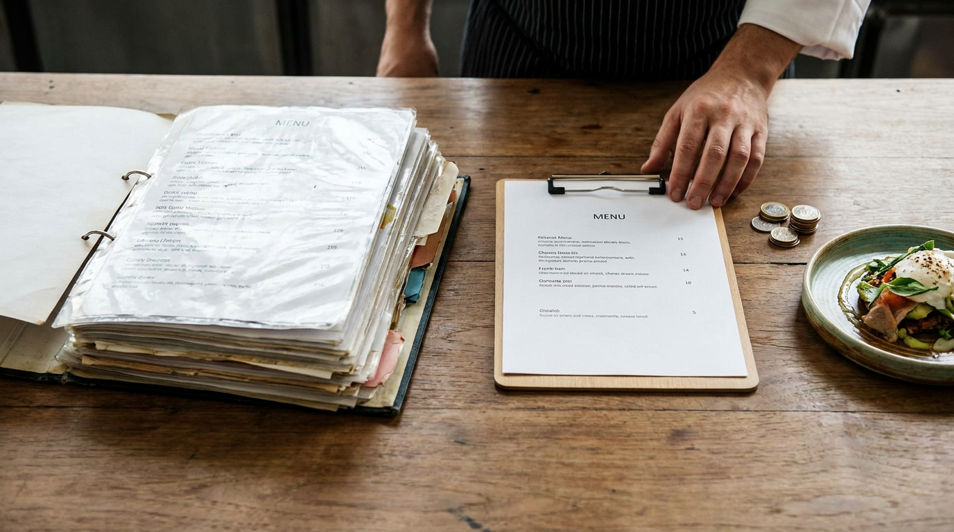 Seasonal Menu Strategy: Update 4 Times a Year Without Reprint Costs ...